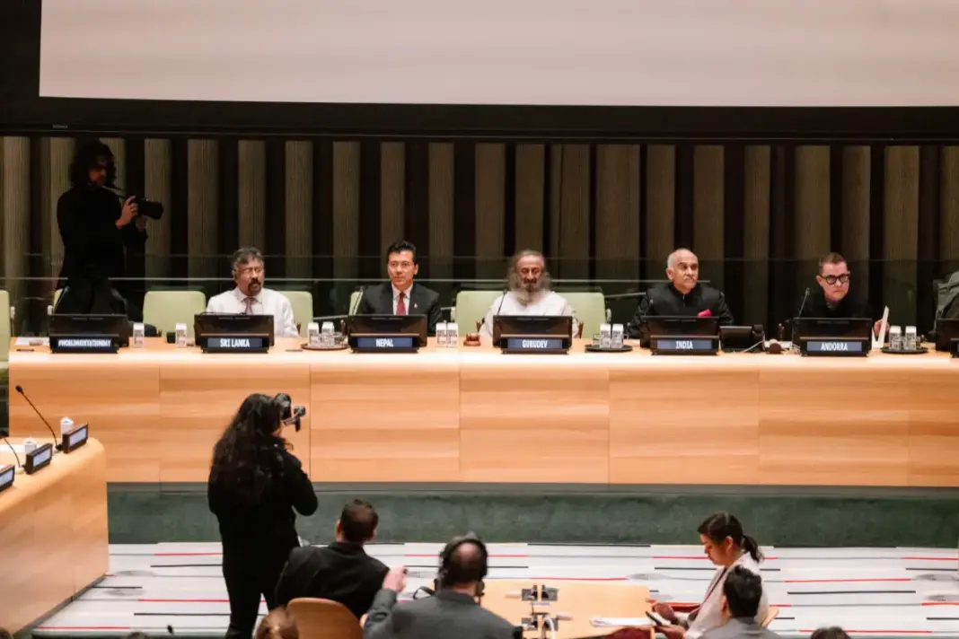 UN Observes Second World Meditation Day, Gurudev Sri Sri Ravi Shankar ...